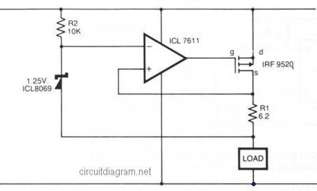 safe constant current source | Electronic Schematic Diagram