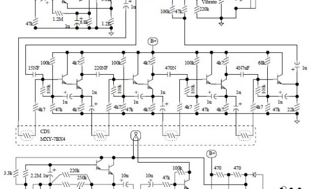 UniVibe Pedal | Electronic Schematic Diagram