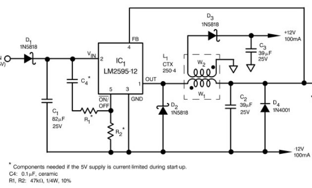 single to dual polarity | Electronic Schematic Diagram single to dual polarity | Electronic Schematic Diagram