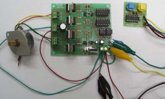 Bipolar Stepper Motor Driver | Electronic Schematic Diagram